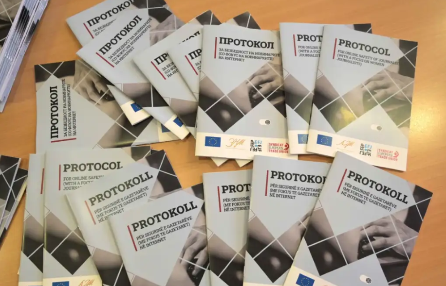 MPB Maqedoni dhe SHGM me protokoll për sigurinë e gazetarëve në internet - Telegrafi - Telegrafi
