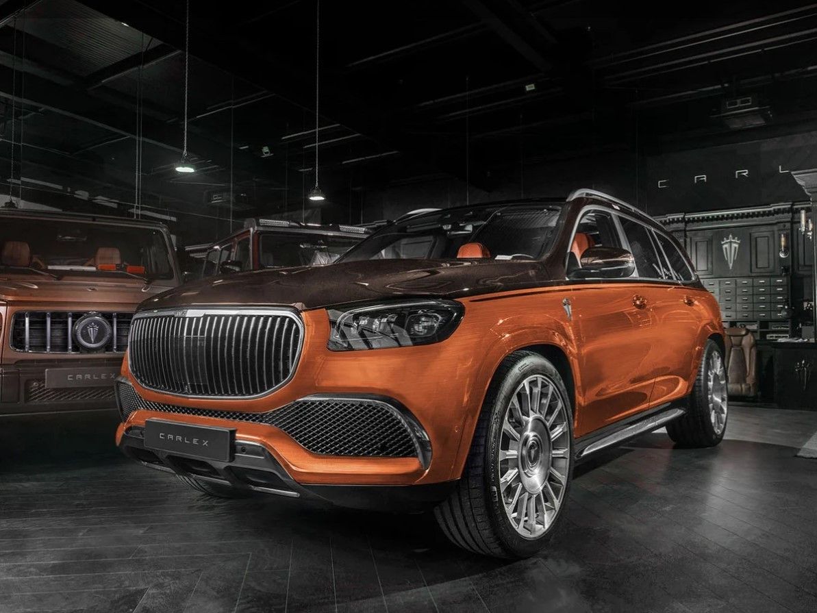 The Carlex Design company modified the Mercedes-Maybach GLS, the whole ...