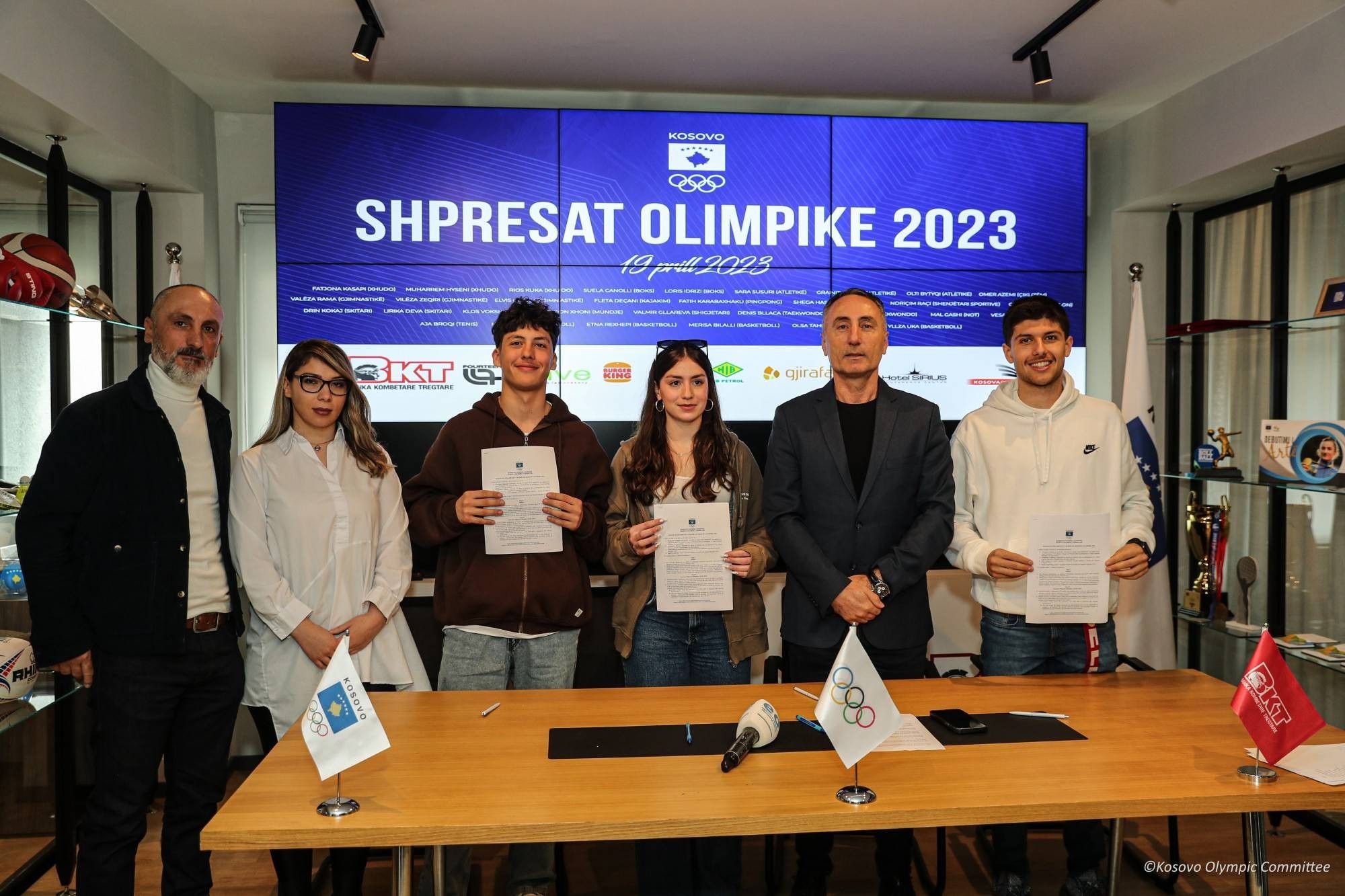 KOK signed contracts with 32 "Olympic Hope 2023" scholarship holders ...