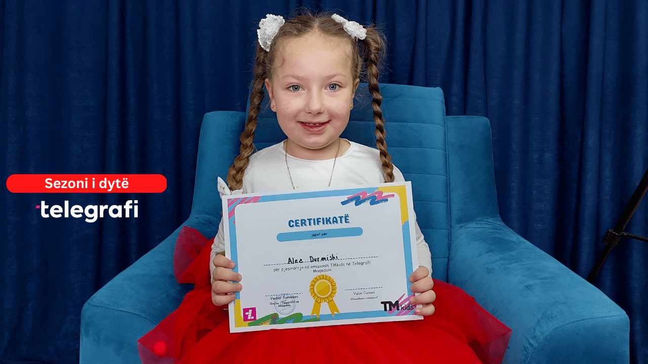 Alea Durmishi in TMkids, the little girl passionate about ballet and ...