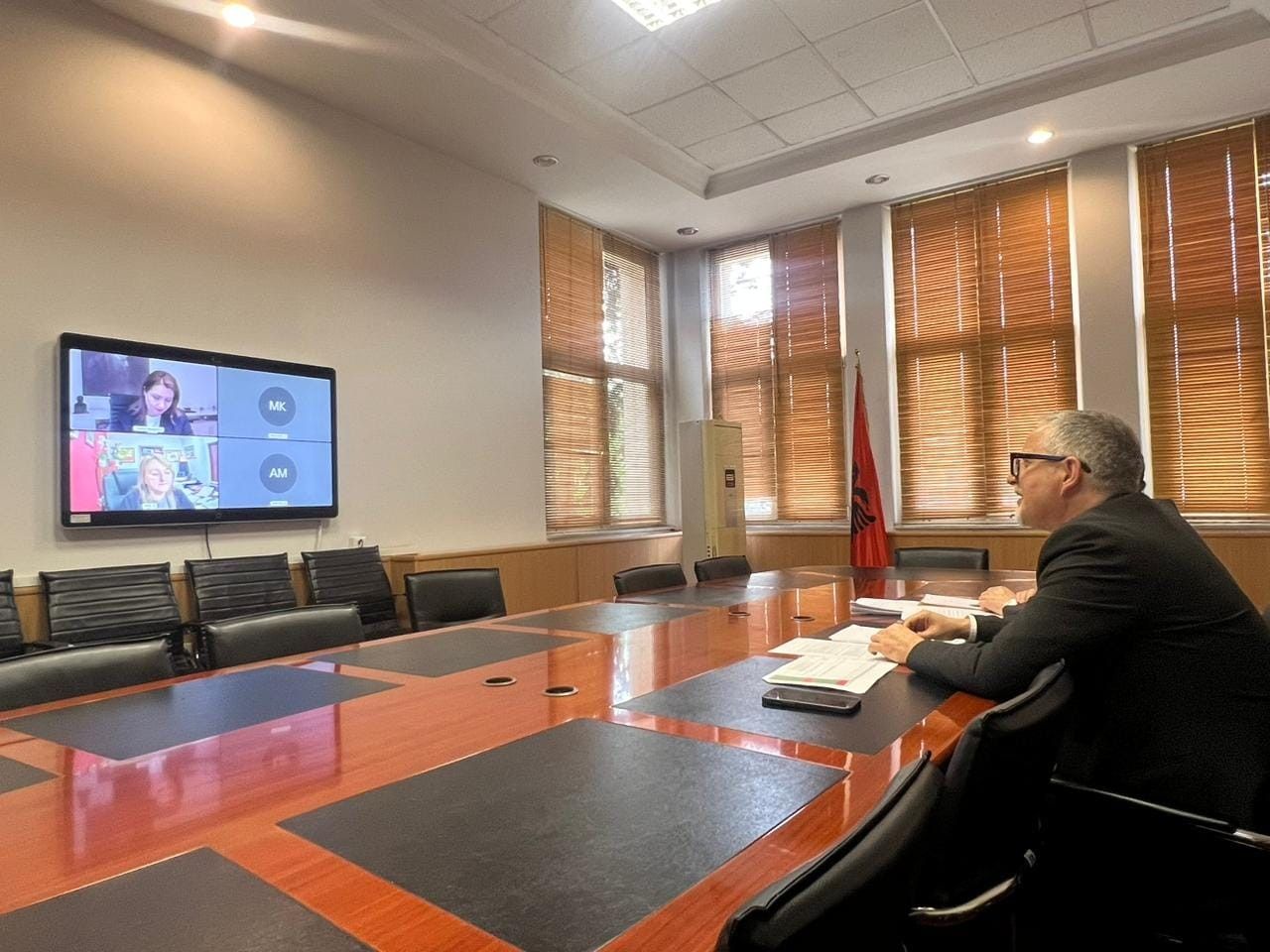 Vitia discusses with her counterpart from Albania to deepen cooperation ...