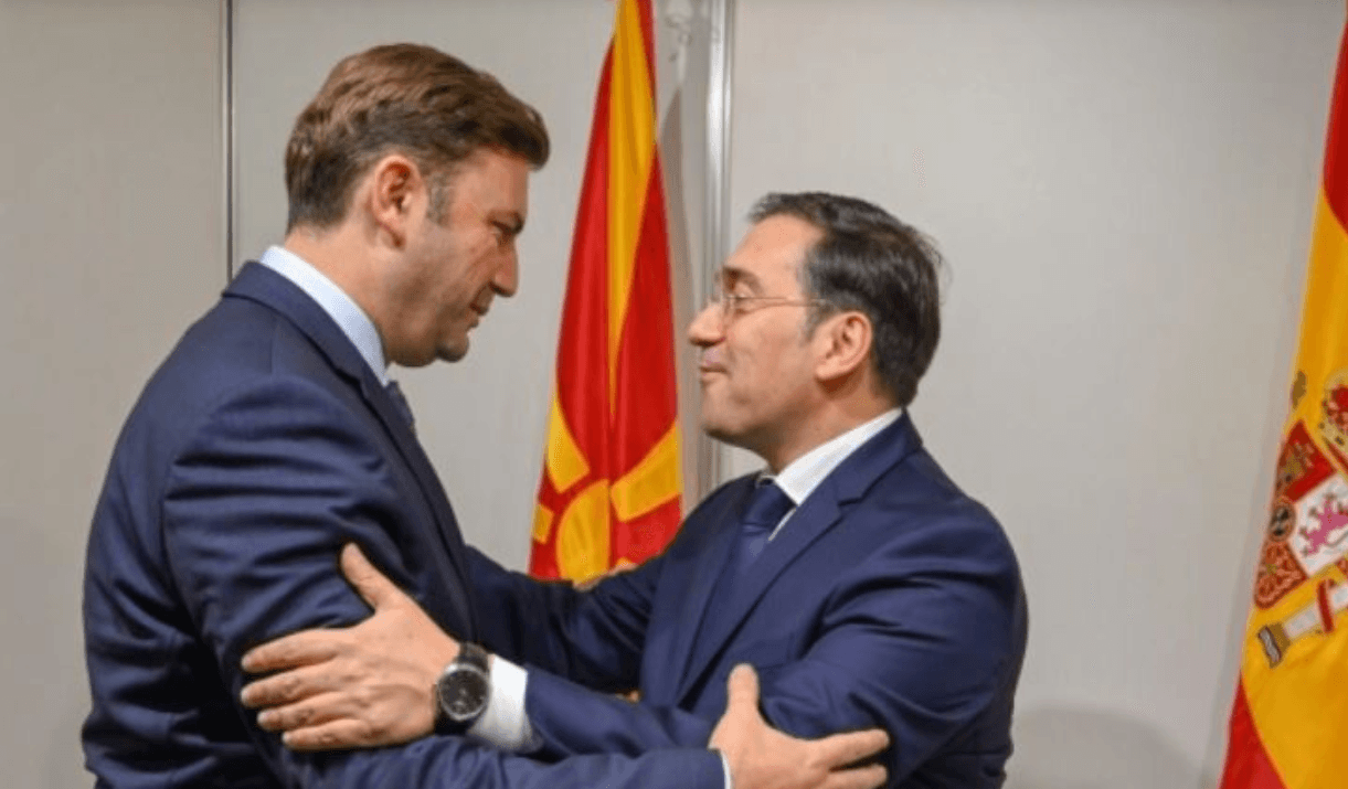 The Spanish chief diplomat, Albares today in Skopje - Telegraph - Telegraph