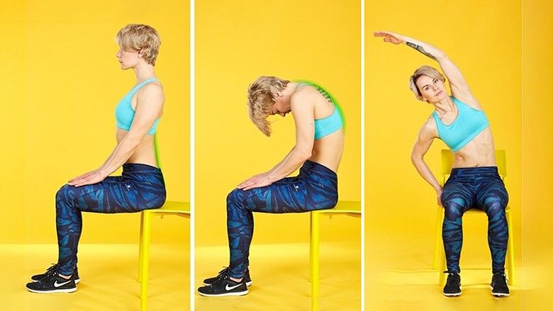 Five other exercises for the back with the effect of massage ...