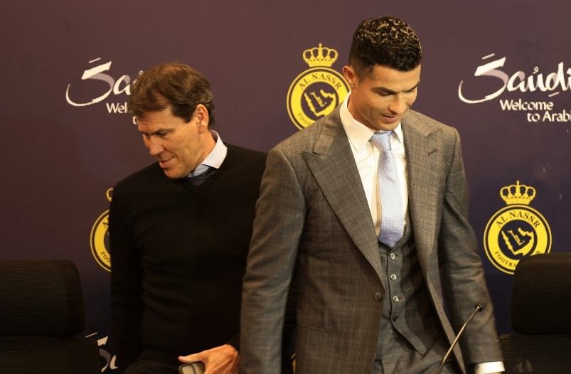 Official: Al Nassr dismisses Rudi Garcia, reports of strained ...