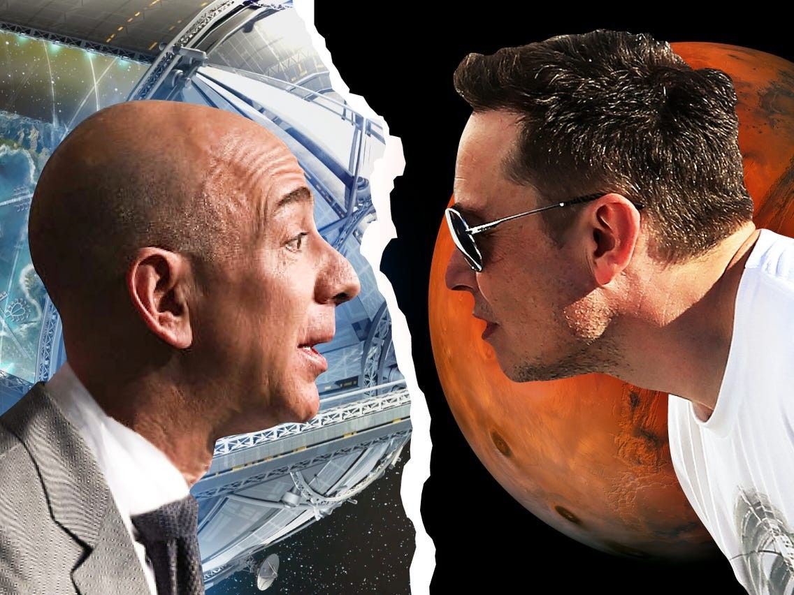 Elon Musk 'hits' Jeff Bezos very hard, makes fun of his physique ...