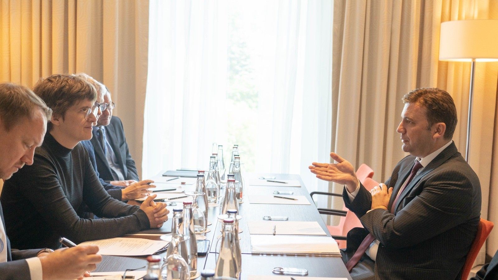Bujar Osmani in a meeting with Lirman discussed the developments in ...