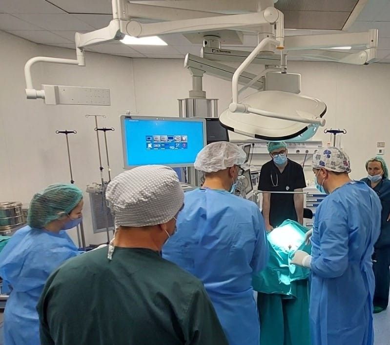 For the first time at KKUK, the laser breaking of stones in the urinary ...