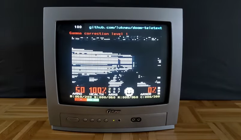 Now you can play the legendary Doom in teletext - Telegraph - Telegraph