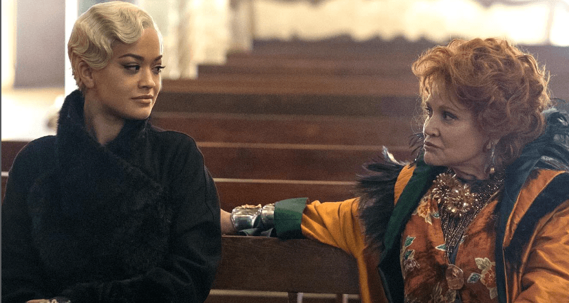 Rita Ora supports the Hollywood legend, Carrie Fischer in the movie ...