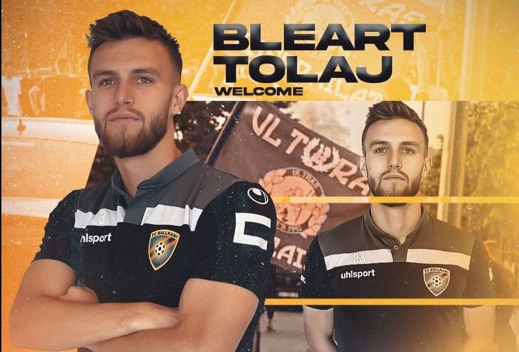 Official: Balkan signed striker Bleart Tolaj - Telegrafi - Telegrafi