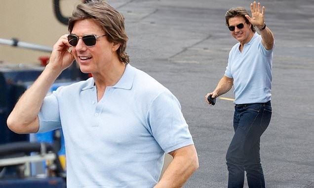 60-year-old Tom Cruise appears in super shape, as he leaves London with ...
