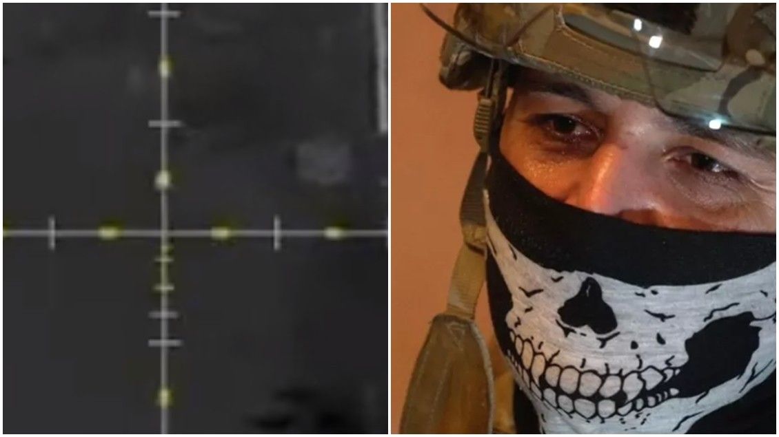 "You can hide from the artillery, but not from the sniper", what is ...
