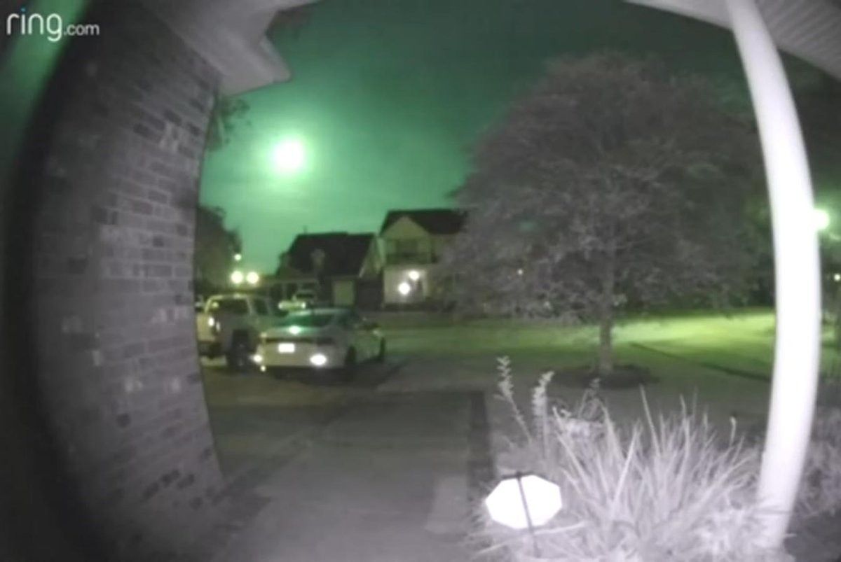 Fireball lights up early morning sky in Louisiana - Telegraph - Telegraph