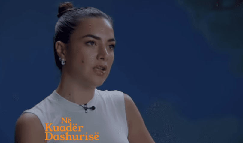 "The first kiss on the set" - Sara Hoxha talks about the most difficult ...