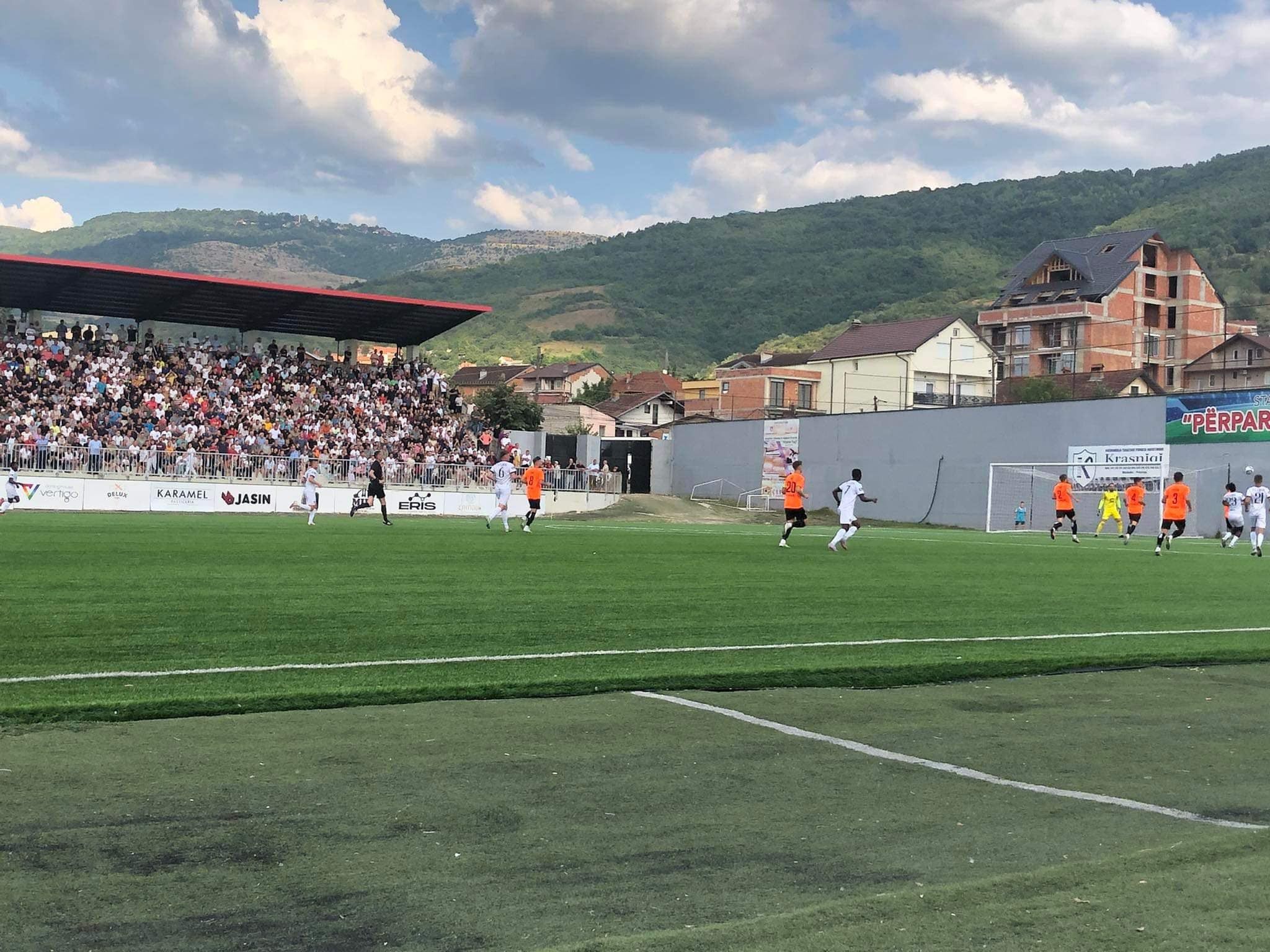 Në stadiumin “Përparim Thaqi” të stërmbushur, Ballkani mposht Lirinë ...