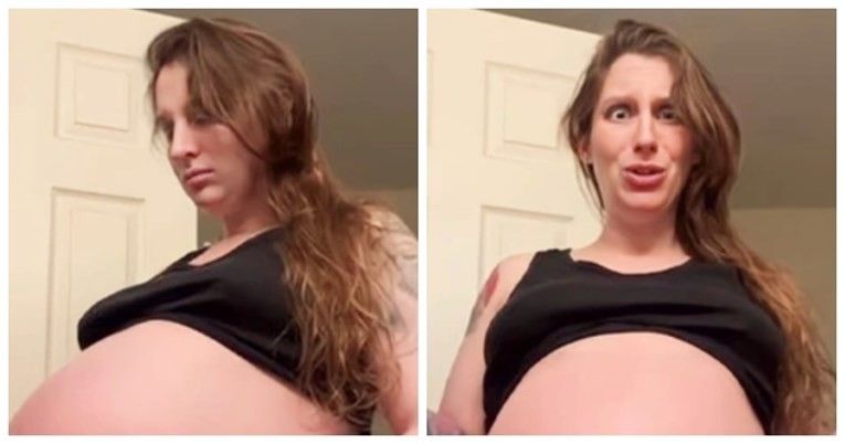 Pregnant Woman Showed Her Belly Many Thought She Would Give Birth To