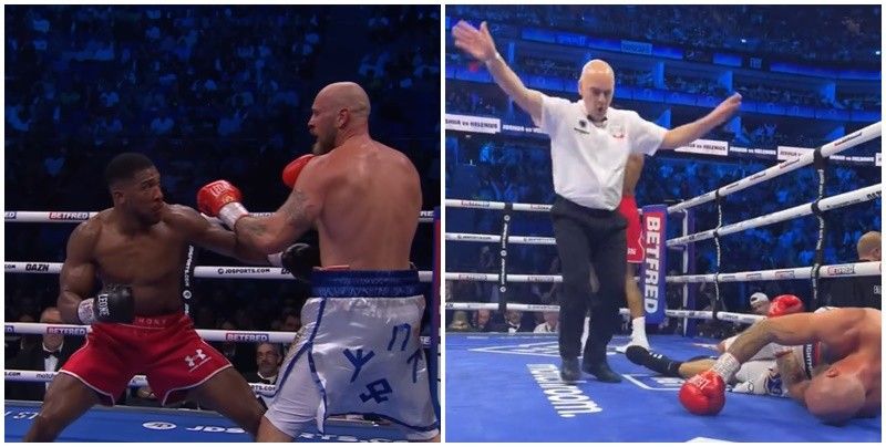 How much wilder does Joshua's knockout of Helenius look when you watch ...