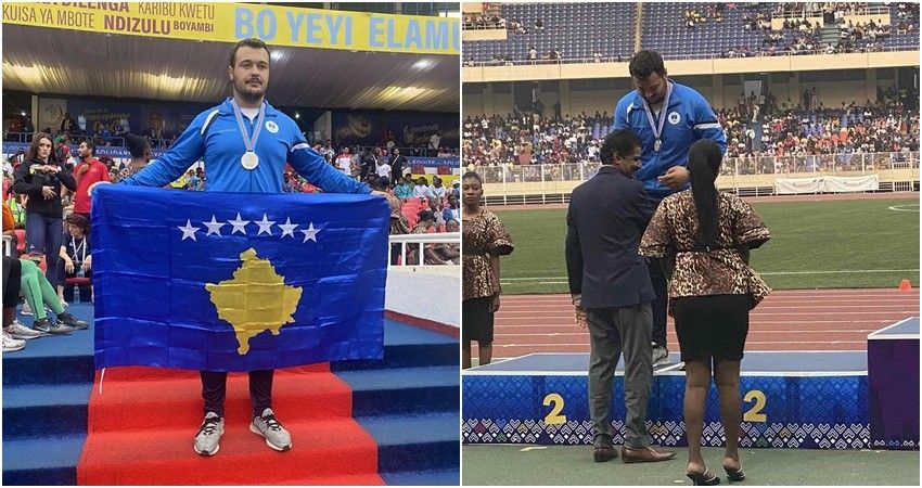 Muhamet Ramadani merr medaljen e argjendtë - Telegrafi - Telegrafi