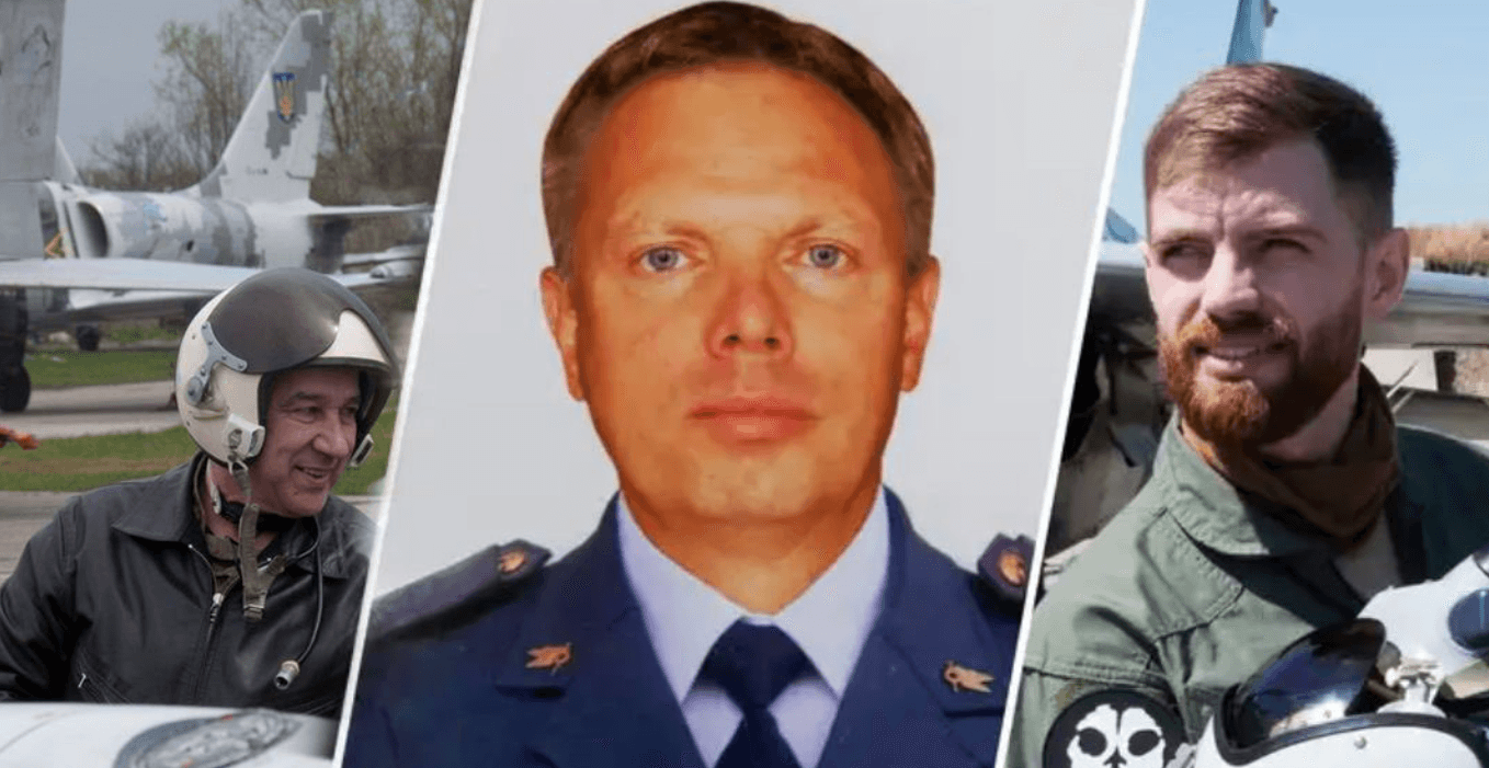 The identity of the three Ukrainian pilots who lost their lives after ...