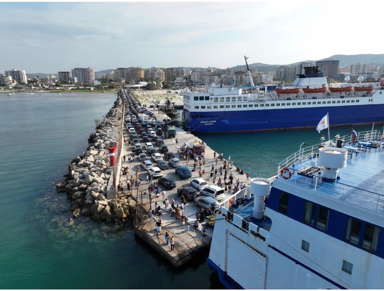Passenger flow at the Port of Vlora, over 18 thousand only during July ...