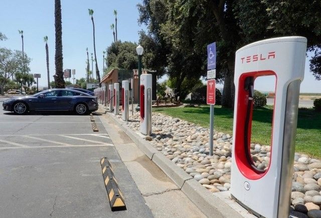 Tesla Superchargers also run on electricity produced by diesel ...