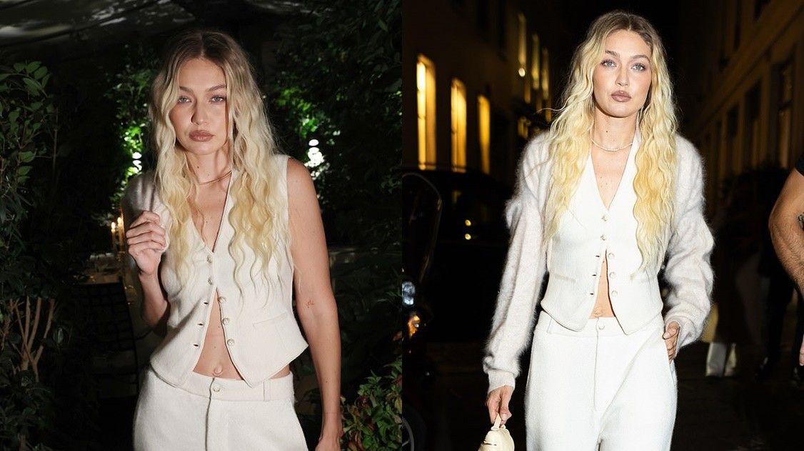 Full of shine and elegance - Gigi Hadid dazzles at the "Residence X ...