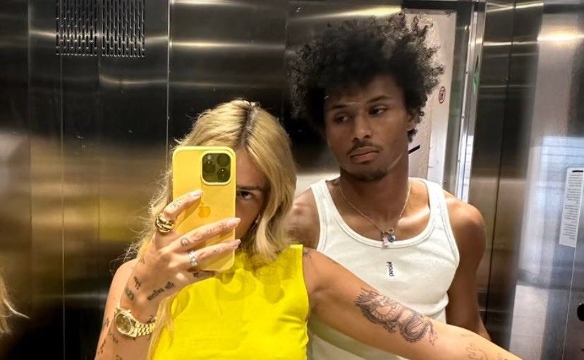 Loredana appears in good shape alongside her new partner, Karim Adeyemi ...