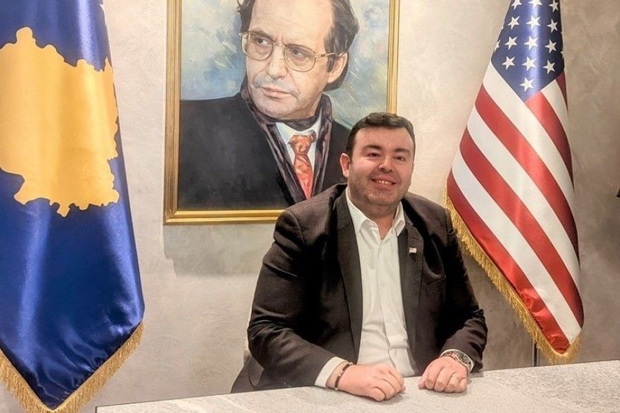 Faton Bislimi receives a letter from the US president, Joe Biden ...