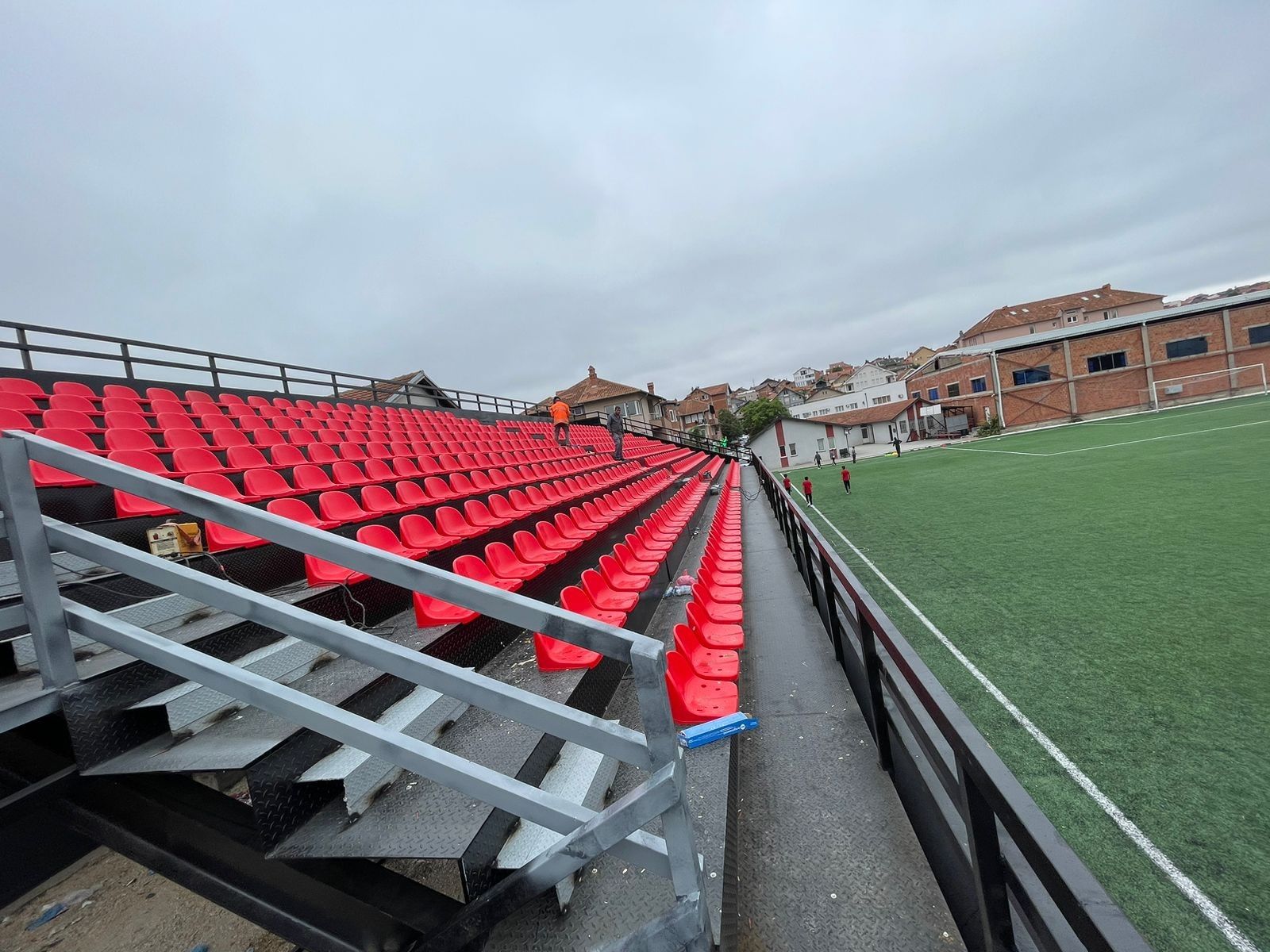 The Flamurtari stadium will be equipped with a new stand - Telegrafi ...