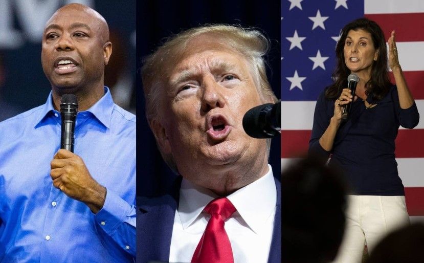 New poll for the 2024 elections - Biden behind the three Republican ...