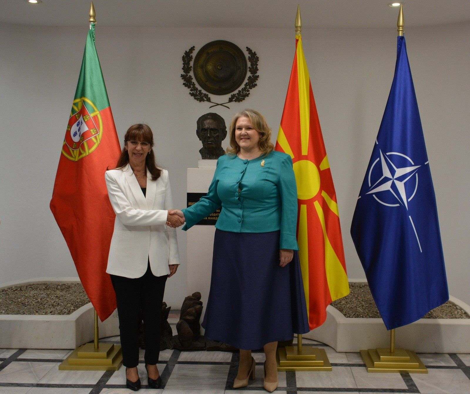 Petrovska: We showed that NATO also means a stronger defense ...