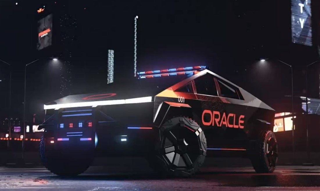 Oracle is developing a police vehicle in the Cybertruck version of ...