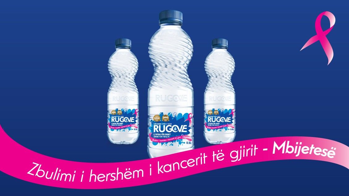 Ujë Rugove prodhon 1 milion shishe për të rritur ndërgjegjësimin kundër ...