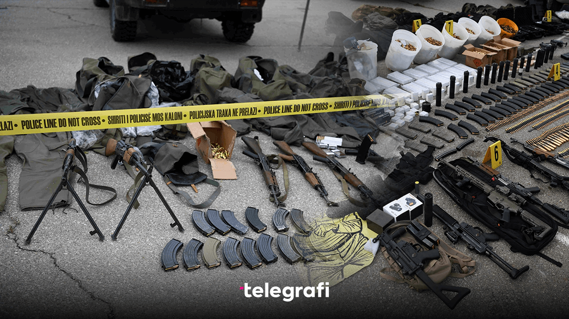 Weapon smuggling that endangered the security of the state - Telegrafi ...
