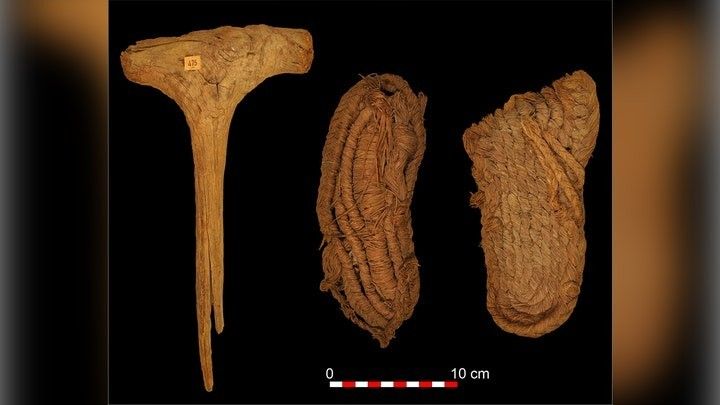 "Prehistoric shoes" were discovered in the Spanish cave by miners ...