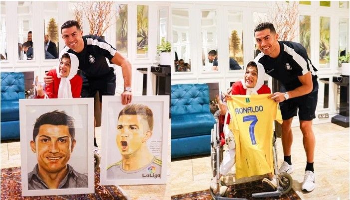 Ronaldo was sentenced to 99 lashes for hugging a painter in Iran ...