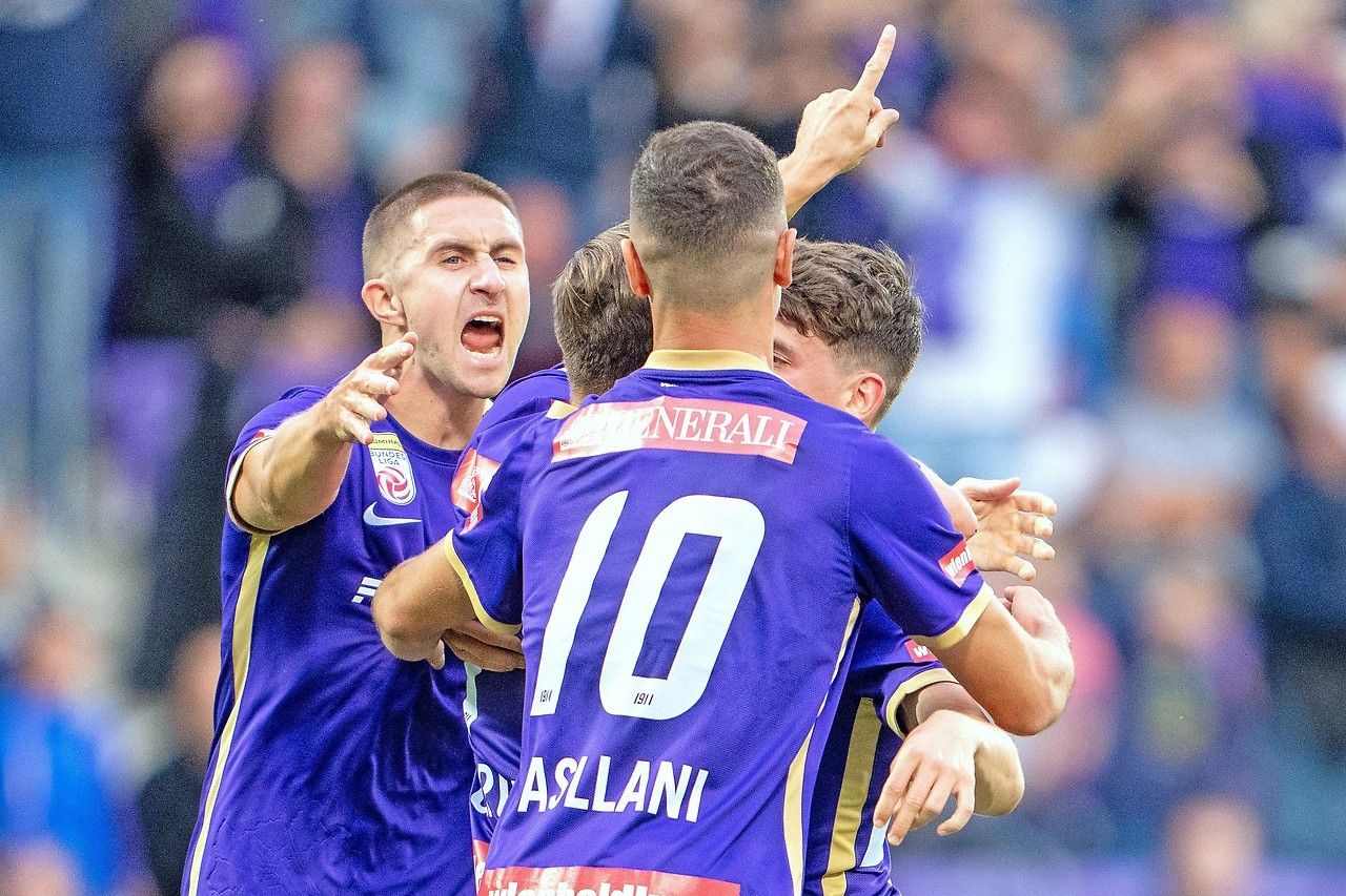 Fisnik Asllani shines in the victory of Austria Vienna with a goal and ...