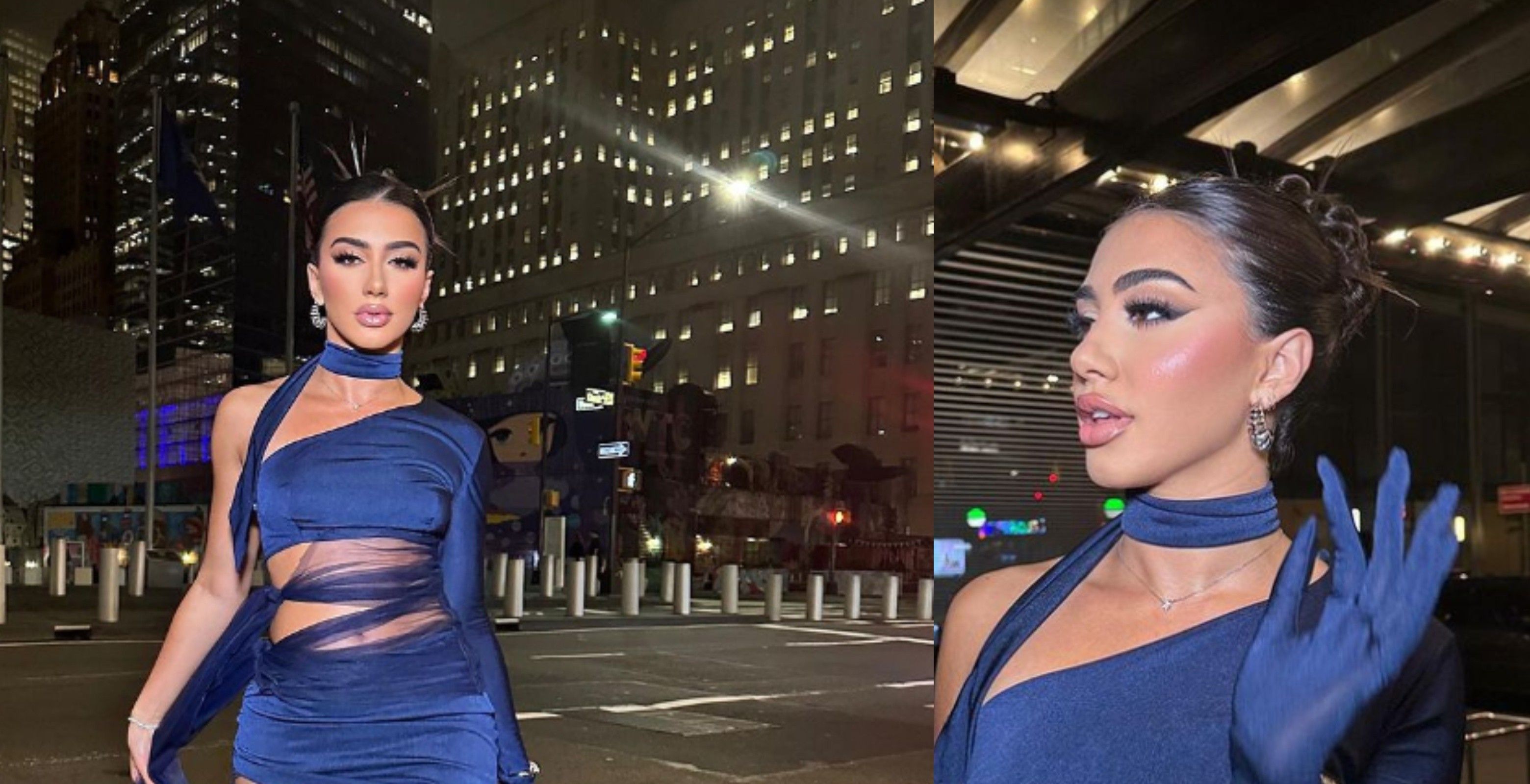 Melinda Ademi shines with appearances from New York - Telegrafi - Telegrafi