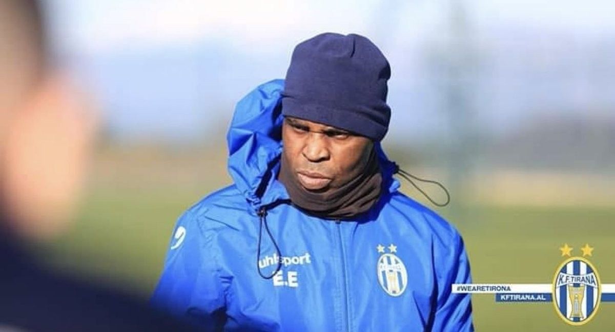 Exclusive: Emmanuel Egbo, new coach of Pristina - Telegrafi - Telegrafi