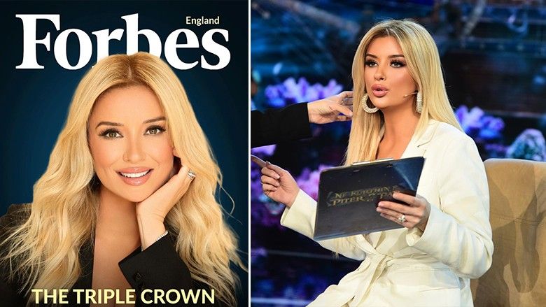 Alketa Vejsiu makes the dream come true, appears on the cover of ...