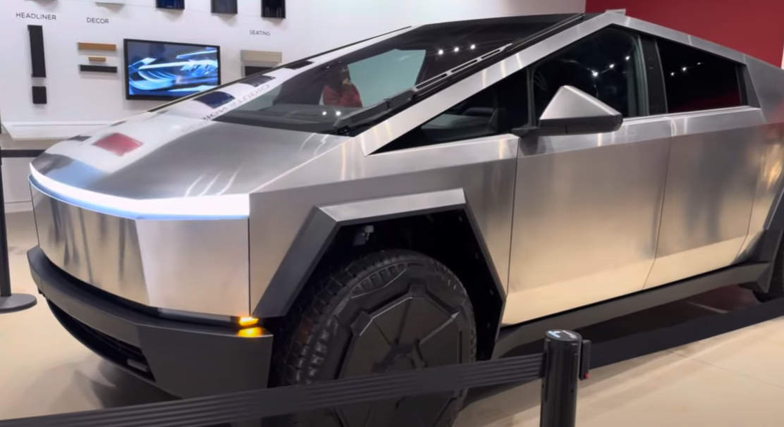 Is this the final model of the long-awaited Cybertruck model ...