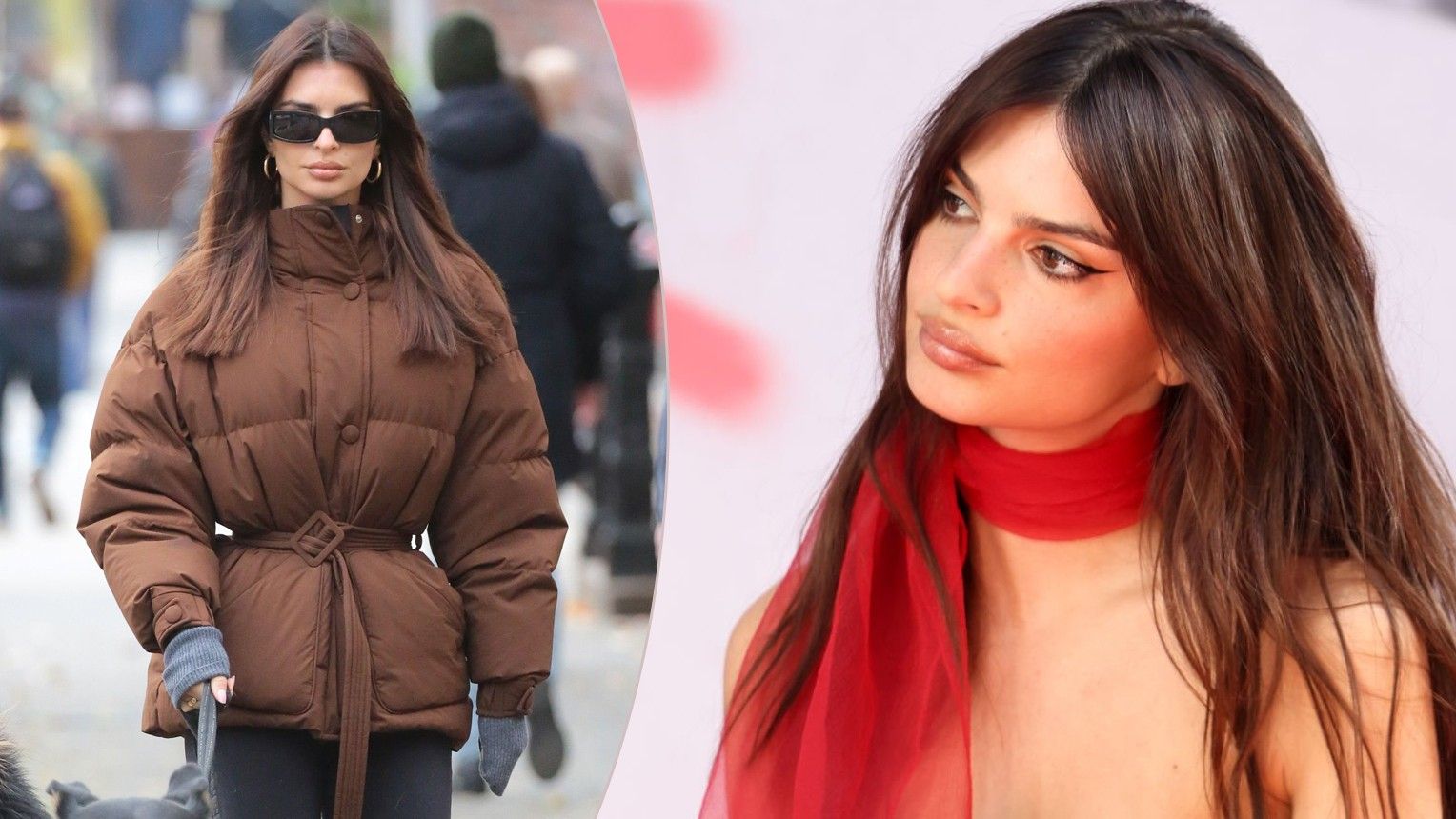 Emily chooses a puffy jacket and long trousers for a walk - Telegraph ...