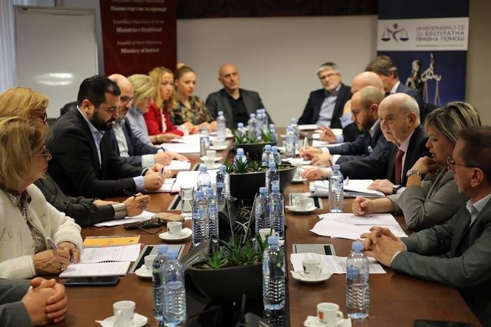 Lloga në takim me udhëheqësit e Këshillit Gjyqësor dhe Prokurorisë ...