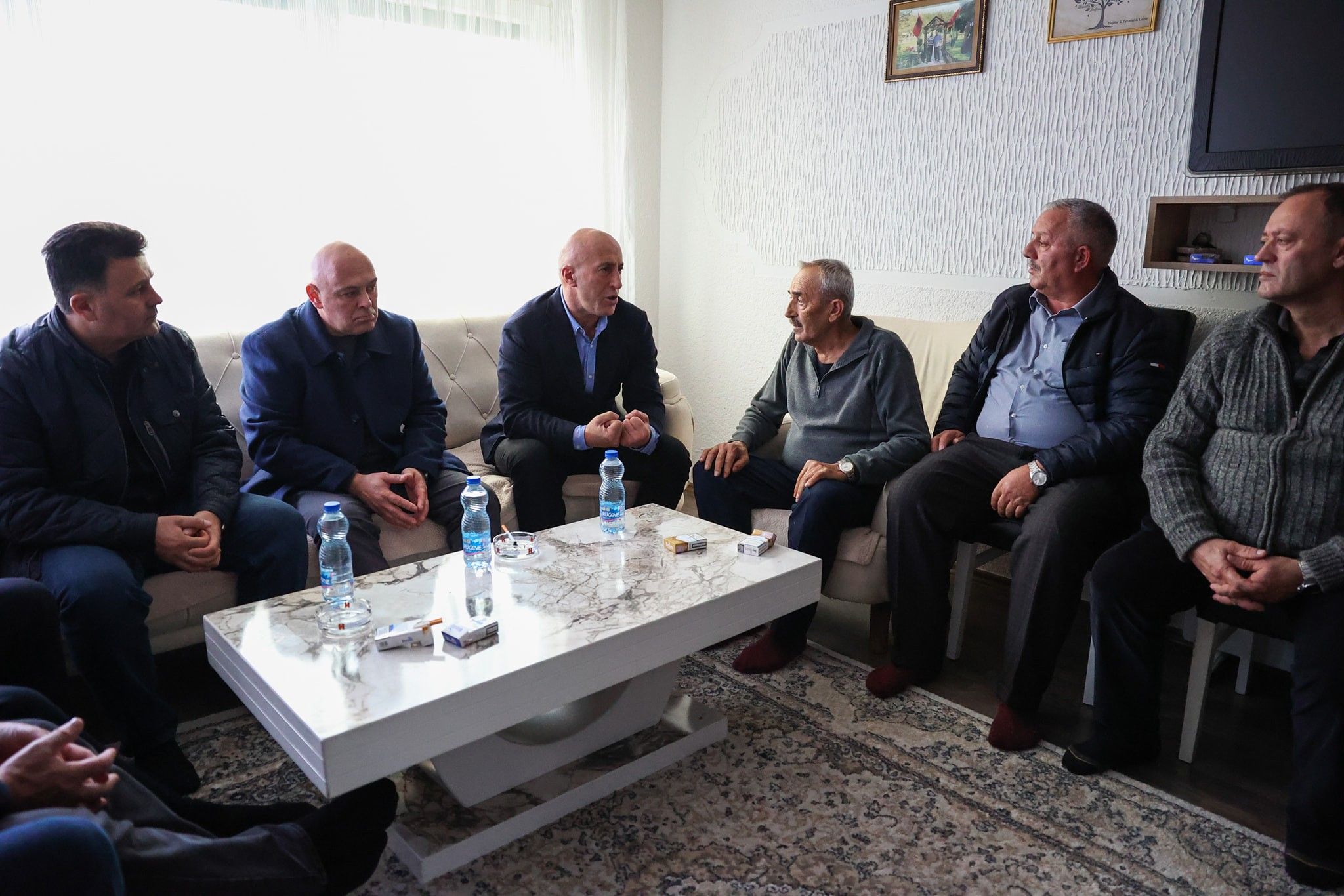 Haradinaj visits the Ademaj family, consoles them for Liridona ...