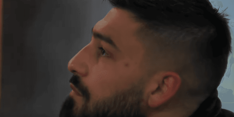 Away from other residents, Azem Gagica is seen crying - Telegrafi ...