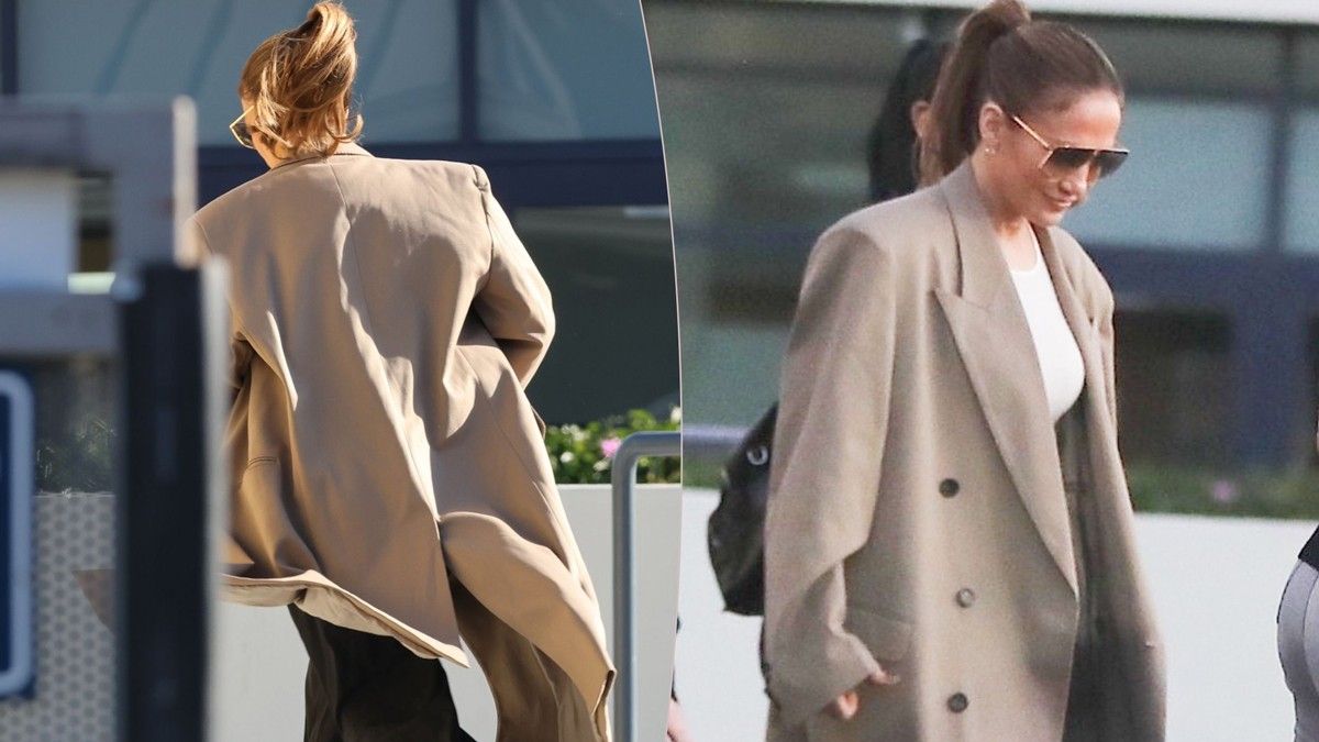 Jennifer Lopez with a coat that every woman will want in her closet ...