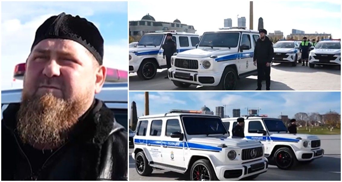 Kadyrov donates two Mercedes-Benz G-Class cars and 33 Haval brand cars ...
