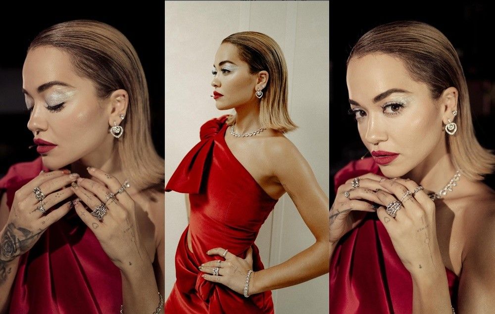 Rita Ora's festive glow: The world star dazzles for Christmas ...