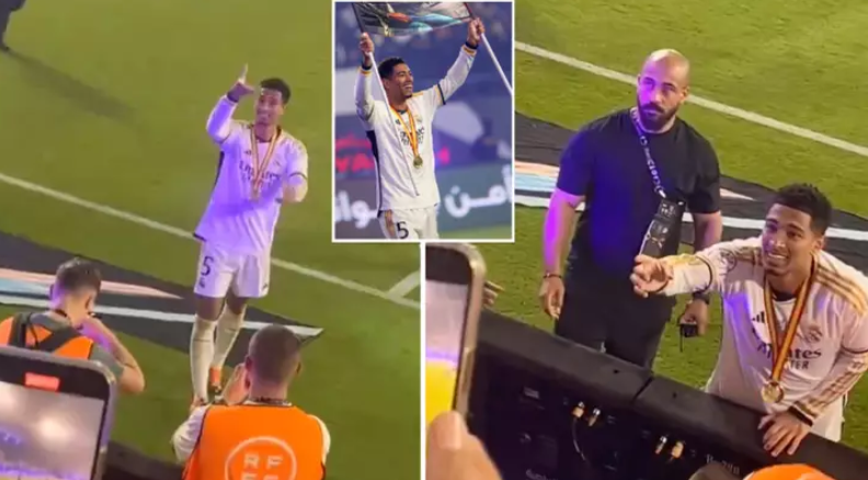 Jude Bellingham surprised the fans with the request he made after the ...