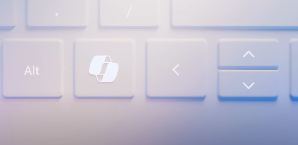 Microsoft comes with a custom button, completely dedicated to ...